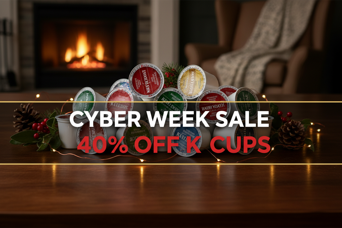 Cyber Week: 40% Off All K-Cups | 11th Street Coffee